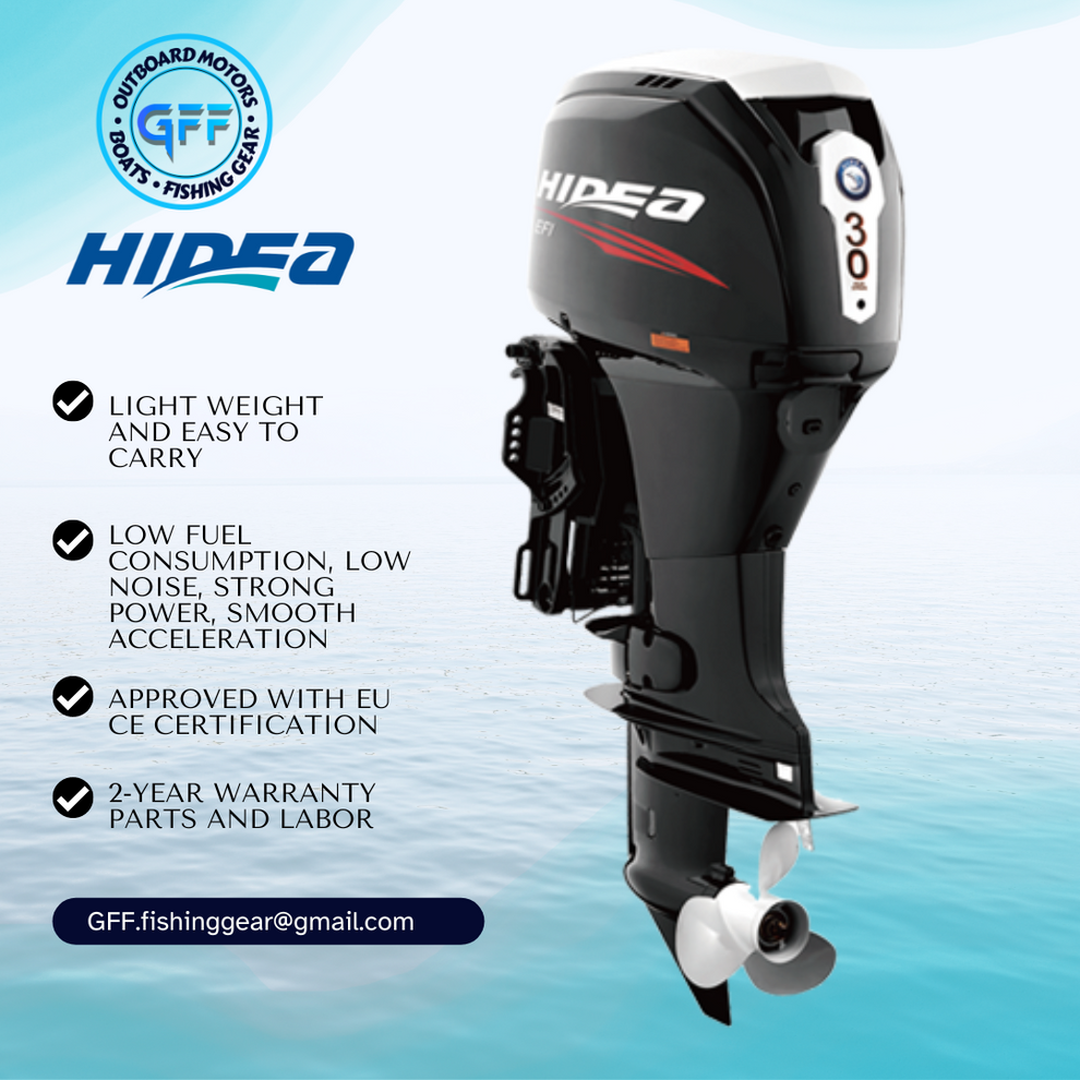Hidea 30HP EFI 4-stroke HDEF30 Outboard Motor – Hidea Outboard Motors